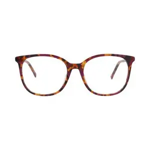 Kenzo Square-frame Acetate Optical Frames 'havana/transparent - Brown