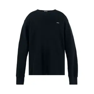 SAINT MXXXXXX Thermal Long-sleeve Tee - Black