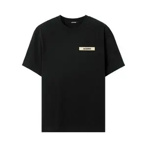 Jacquemus Le T-shirt Gros Grain - Black