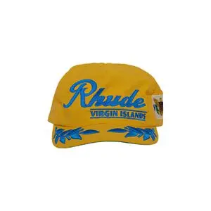 Rhude Virgin Islands Cap - Yellow