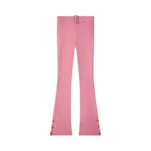 COURREGES Capri Rib Knit Pants 'party - Pink