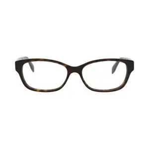 Alexander McQueen Square-frame Acetate Optical Frames 'havana/transparent - Brown