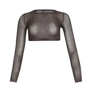 Rick Owens Long-sleeve Crop T