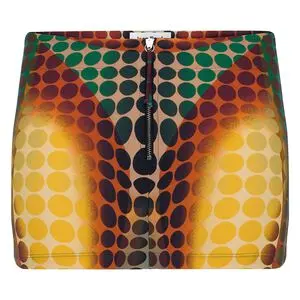 JEAN PAUL GAULTIER Re-edition Mini Skirt - Orange