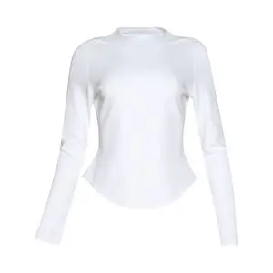 Alaïa Long-sleeve T-shirt 'blanc - White