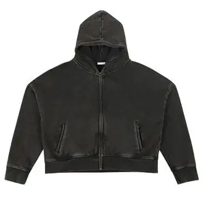 ENTIRE STUDIOS Eternal Zip 'washed - Black