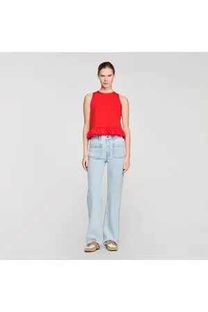Sandro Straight-leg Jeans