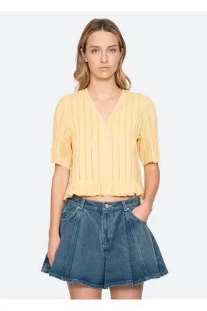 Sea Alberte Top - Yellow