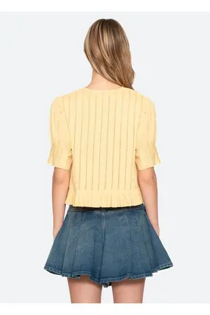 Sea Alberte Top - Yellow