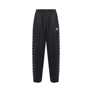 Vetements Biker Cross Tape Track Pants - Black