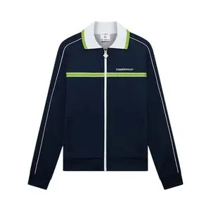 Casablanca Round Pique Track Jacket 'navy - Blue