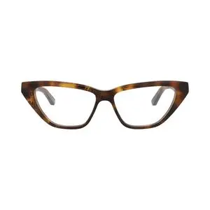Balenciaga Cat Eye-frame Acetate Optical Frames 'havana/transparent - Brown