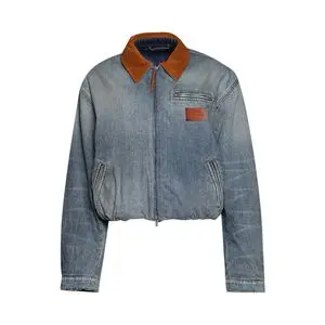 Acne Studios Denim Bomber 'mid - Blue