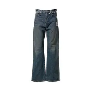 Mihara Yasuhiro Flare Tapered Jeans 'indigo - Blue