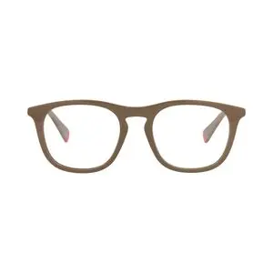 Kenzo Round-frame Acetate Optical Frames 'beige/transparent