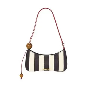 Jacquemus Le Bisou Perle 'natural/black - Tan