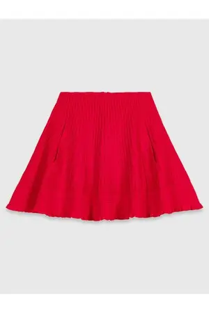 Maje Compact Knit Short Skirt