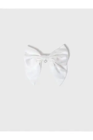 Maje Satin-effect Bow Barrette