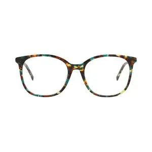 Kenzo Square-frame Acetate Optical Frames 'havana/transparent - Brown