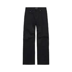 Balenciaga Curved Knee Pants - Black