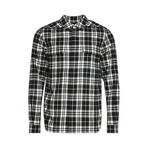 Rick Owens Outershirt Plaid - Black