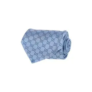Gucci Gg Supreme Silk Tie 'light