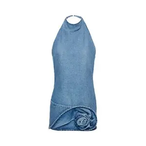 Magda Butrym Denim Dress 'light - Blue