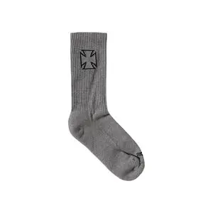 Vetements Biker Cross Socks Grey