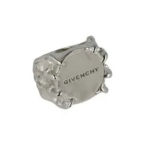 Givenchy G Skull Ring - Silver