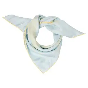 Jacquemus Le Foulard Paysan 'print Animal /yellow - Blue