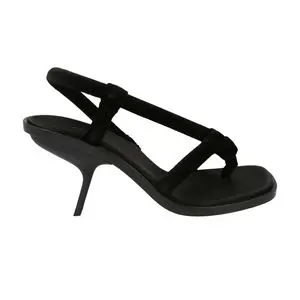 FERRAGAMO Fluer Velvet Sandal