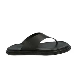 FERRAGAMO Dory Leather Sandal - Black