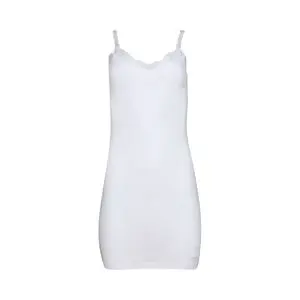 Vetements Lace Mini Tank Dress - White