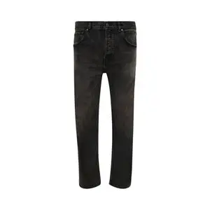 Enfants Riches Déprimés Straight Leg Jeans - Black