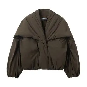 Jacquemus Le Bomber Chale 'dark - Brown