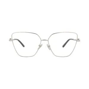 Balenciaga Cat Eye-frame Metal Optical Frames /transparent - Silver
