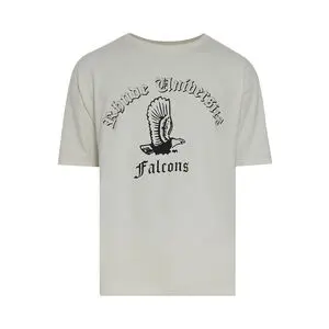 Rhude Collegiate Falcons Tee 'vintage /black/green - White
