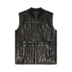 Rick Owens X Moncler Woven Geocamo Flight Jacket - Black