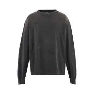 SAINT MXXXXXX X Long-sleeve Tee - Black