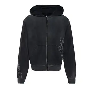 EARTHLING VIP Die Free Zip Up Hoodie - Black