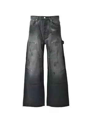 Breath Knee Length Jeans For Men
