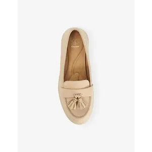DUNE Glissade Suede Loafers