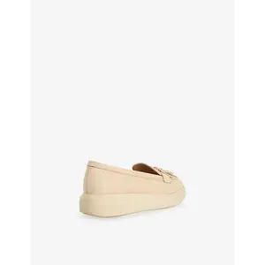 DUNE Glissade Suede Loafers