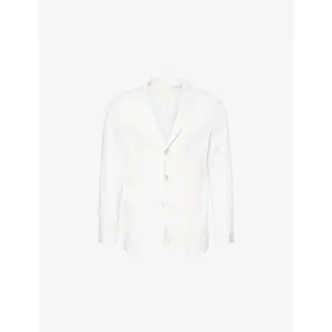 Eleventy Notched Lapel Outerwear For Men