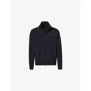 Moncler Danby Logo-patch Shell Jacket - Black