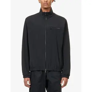 Moncler Danby Logo-patch Shell Jacket - Black
