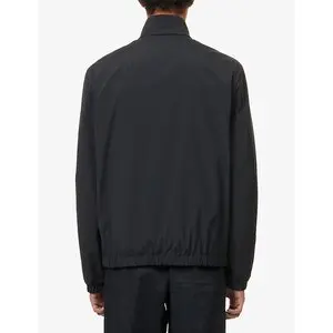 Moncler Danby Logo-patch Shell Jacket - Black
