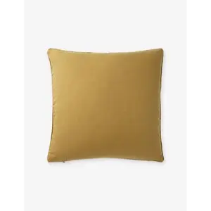YVES DELORME Ezio Linen-blend Cushion Cover 45cm X 45cm - Craie