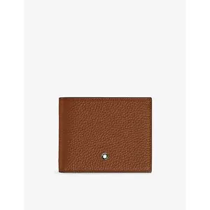 Montblanc Grained 6cc Leather Wallet - One-color