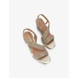 Carvela Gala Woven Wedge Sandals